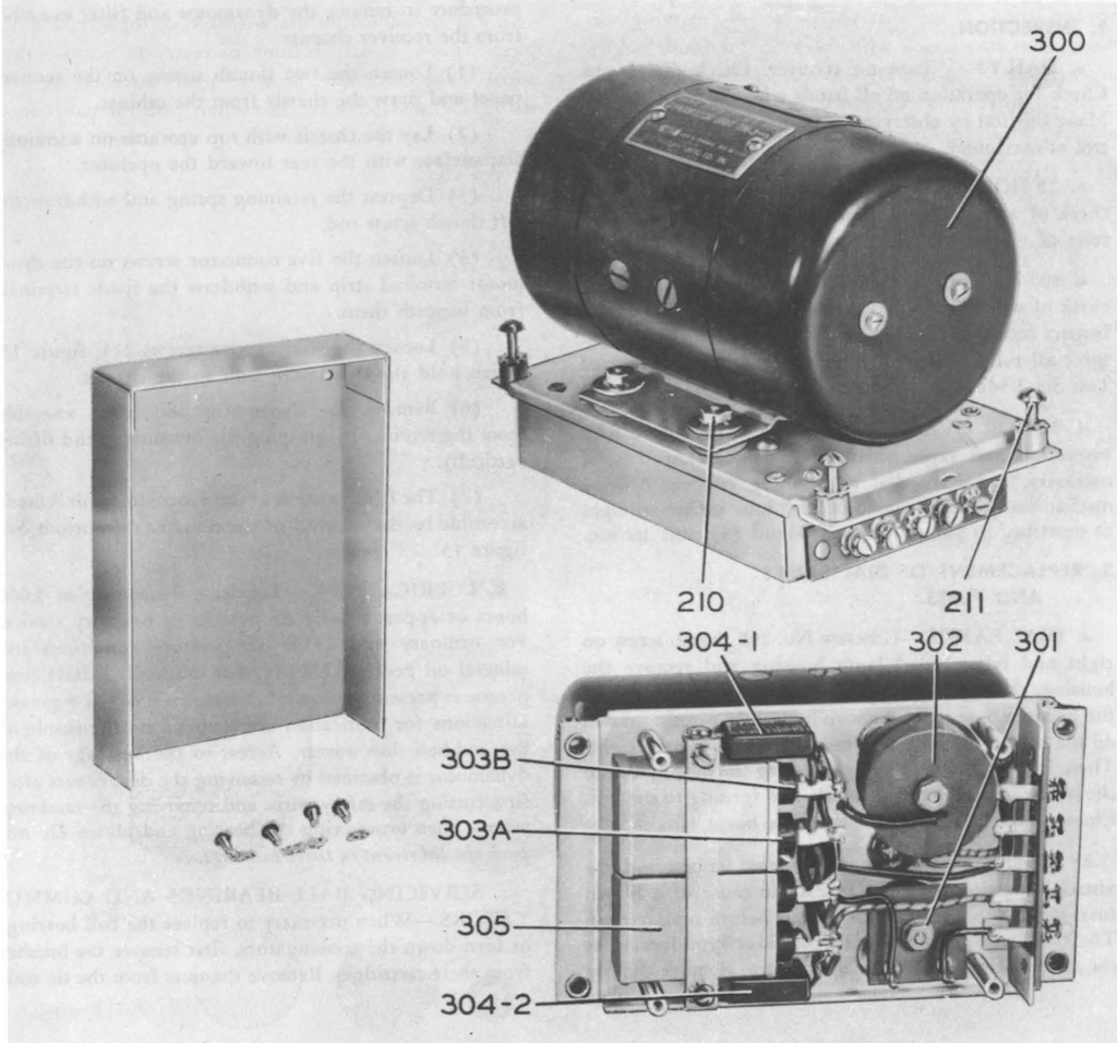 The original power supply was a 28V DC dynamotor. It is basically a DC ...